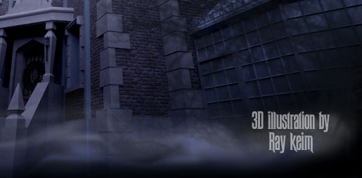 The Haunted Mansion - by Ray Keim